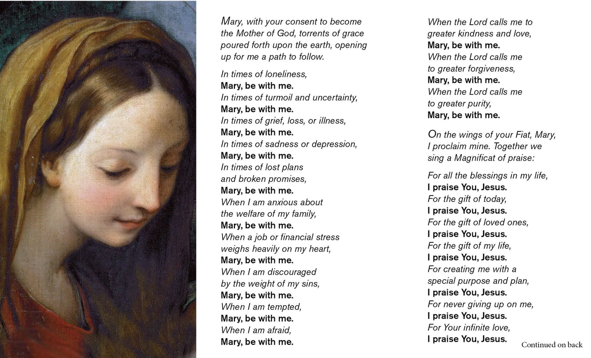 Magnificat with Mary (Bundles of 25 or more) – Sisters of Life